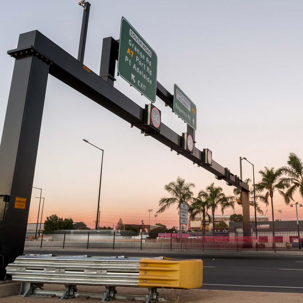 Williams Metal Fabrication Project: Torrens to Torrens Sign Gantries