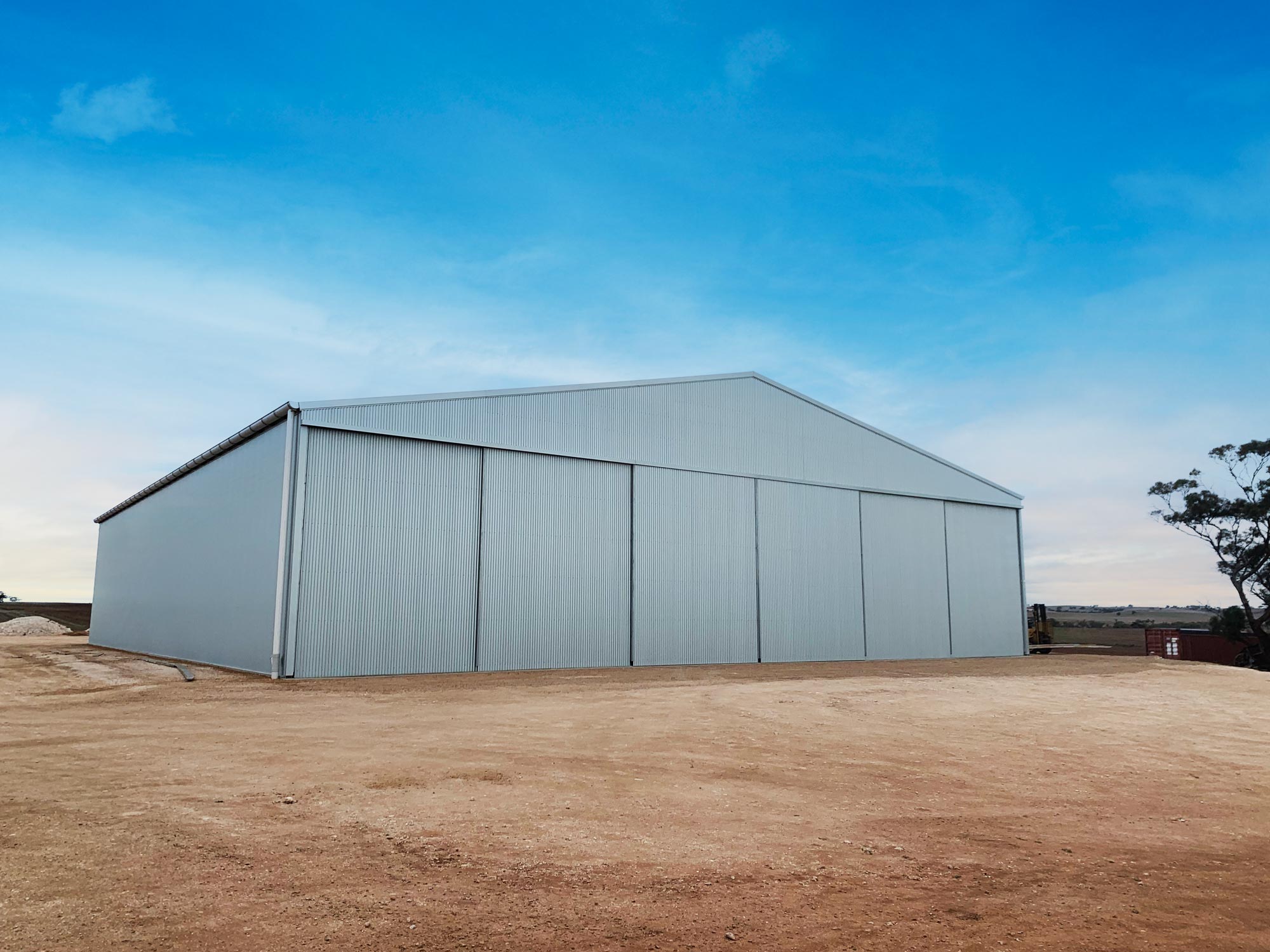 Shed Installation | Williams Metal Fabrications of Adelaide